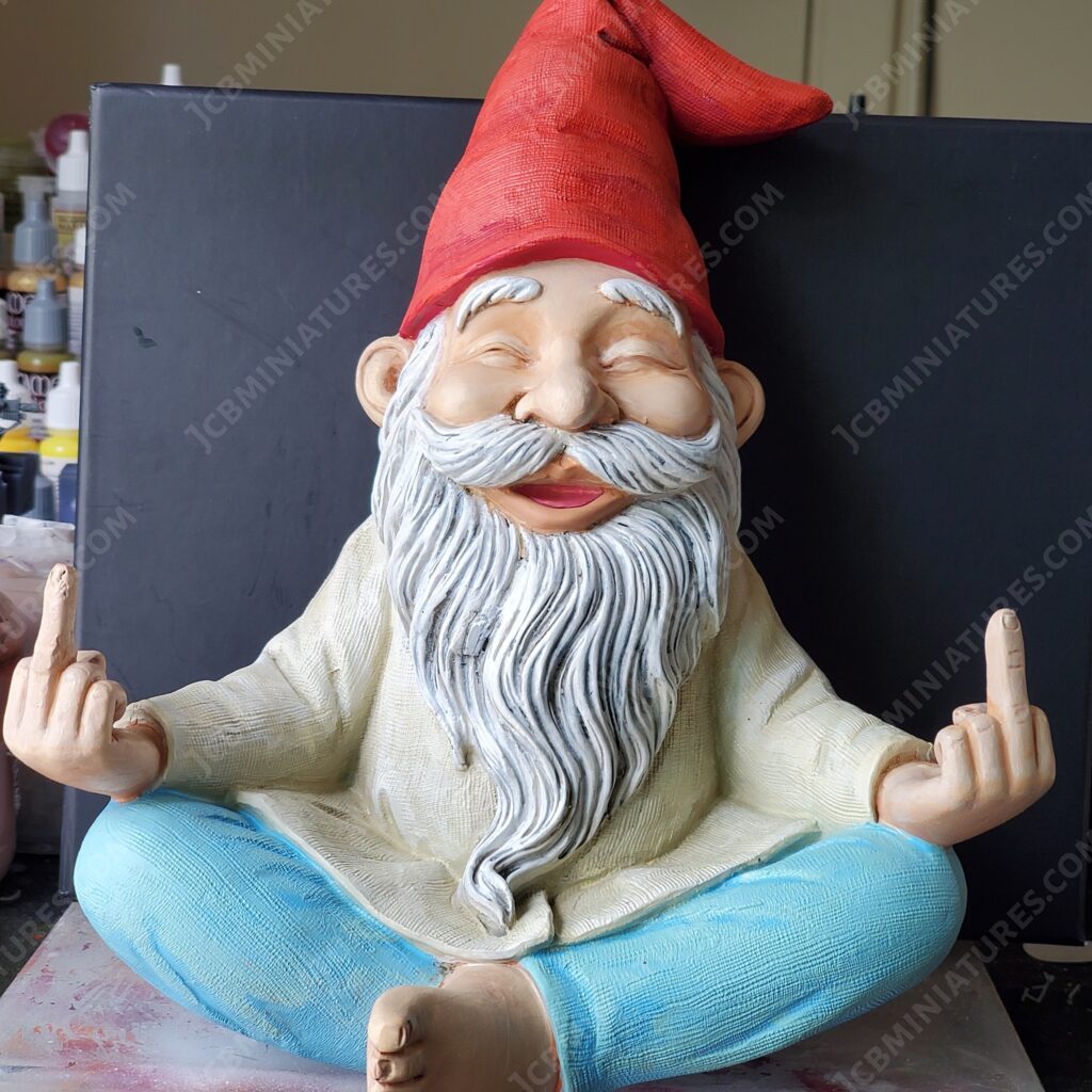 Gnomes, Before and After – Jcbminiatures