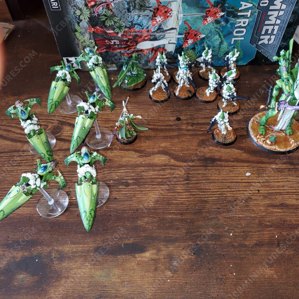 Warhammer 40k Aeldari Biel-Tan Combat Patrol – Jcbminiatures